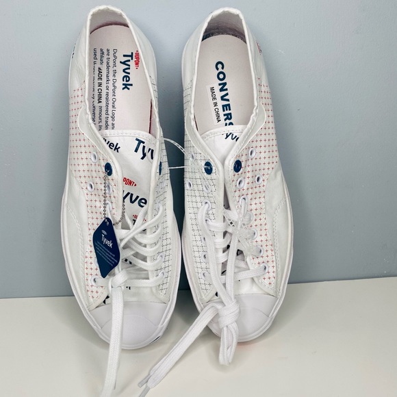 Converse | Shoes | Converse X Dupont Tyvek Jack Purcell Rally Ox Low ...
